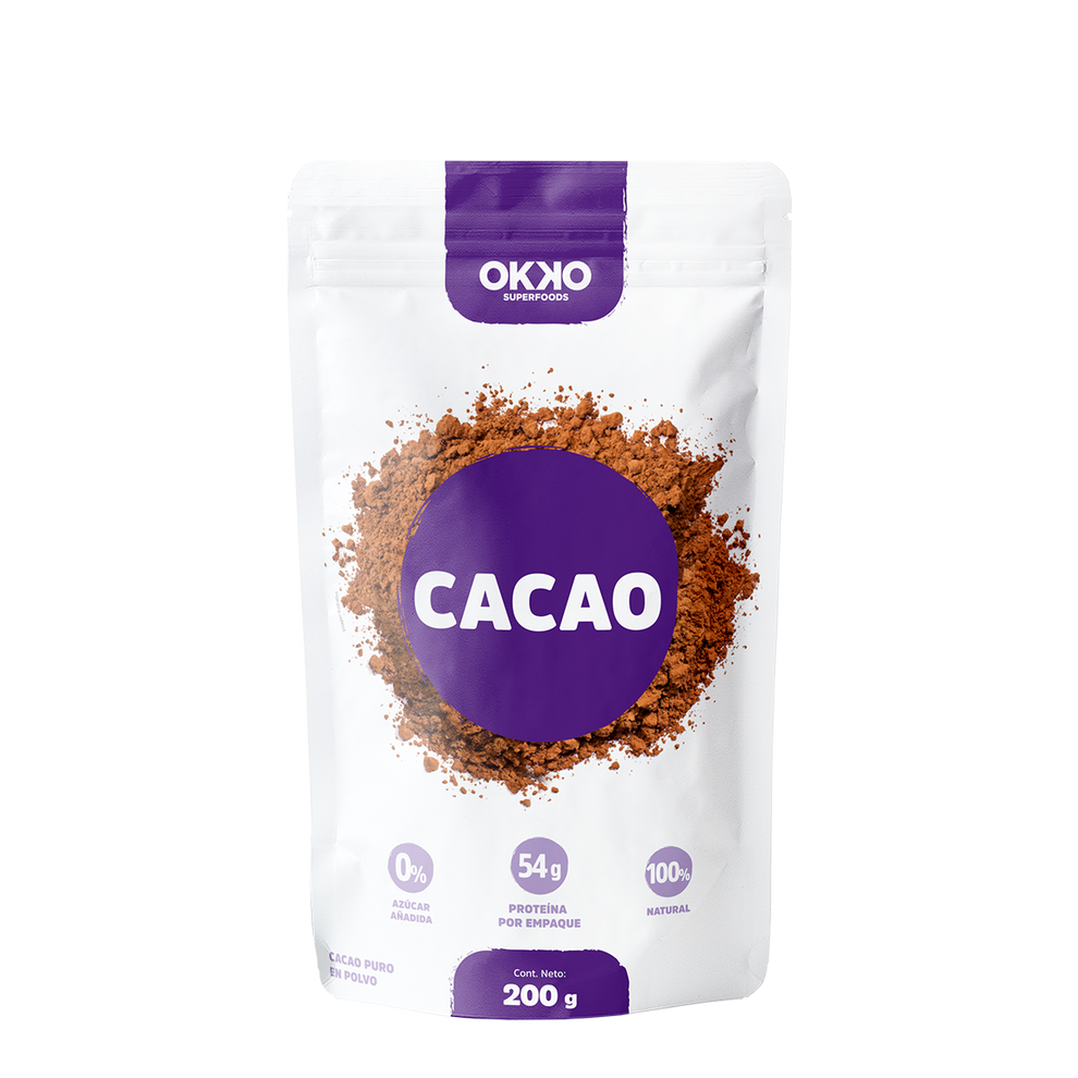 Cacao Puro en Polvo (200gr)| Okko Super Foods Tienda en Linea ...