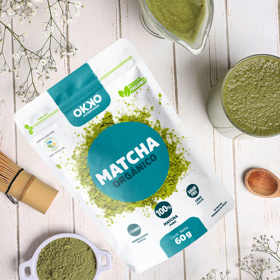 Matcha Orgánico (60g)| Okko Super Foods Tienda en Linea – OKKOSUPERFOODS