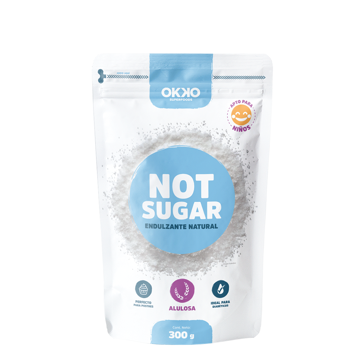 Not Sugar (300 g) – OKKOSUPERFOODS