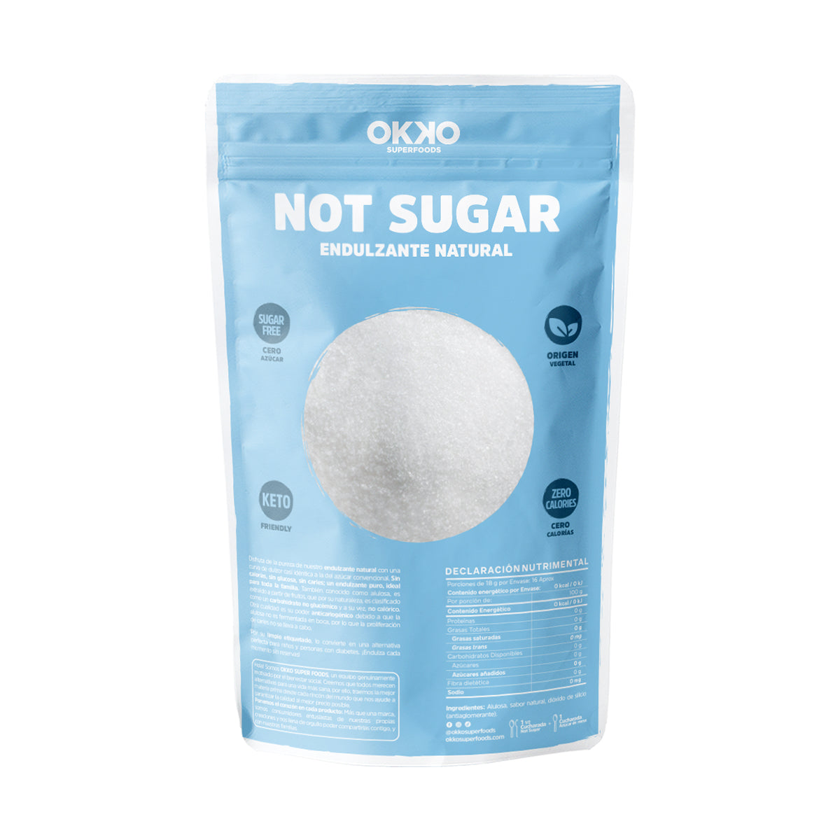 Not Sugar (300 g) – OKKOSUPERFOODS