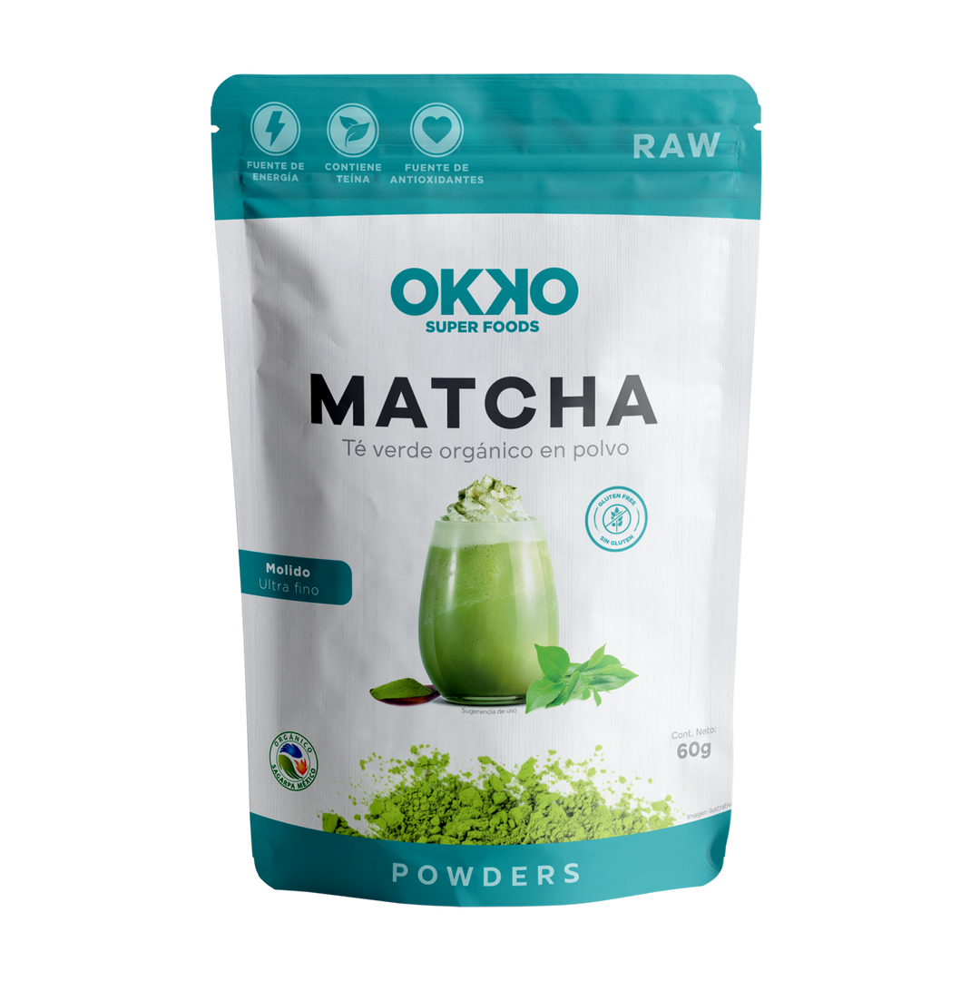 Matcha Orgánico (60g)| Okko Super Foods Tienda en Linea – OKKOSUPERFOODS